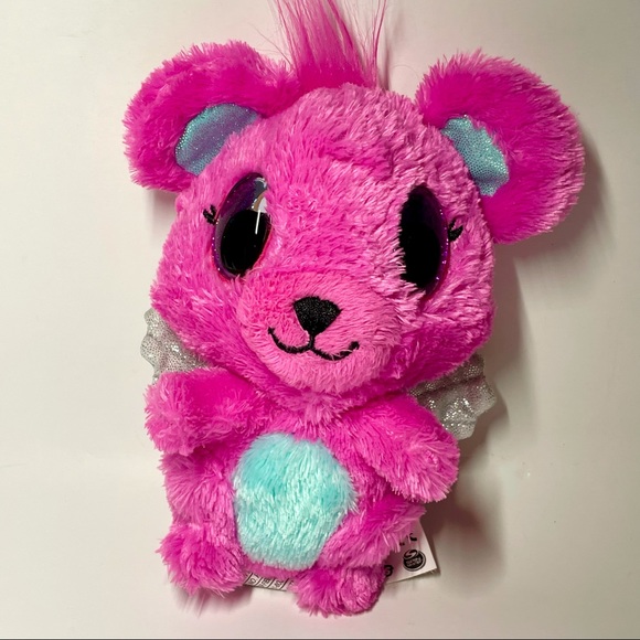 Hatchimals | Toys | Hatchimals Bear Hot Pink Blue Silver Sparkle Wings ...